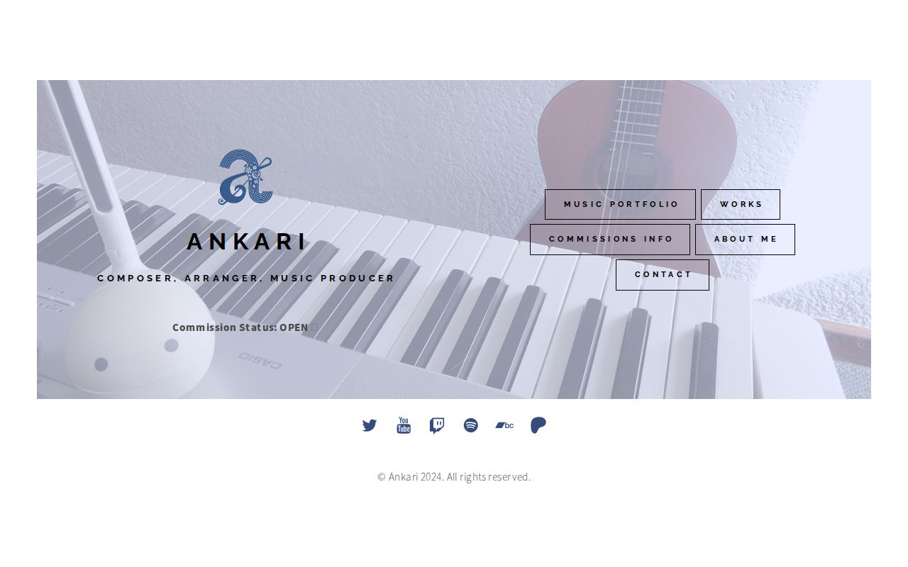 Ankari - Music Commissions Portfolio